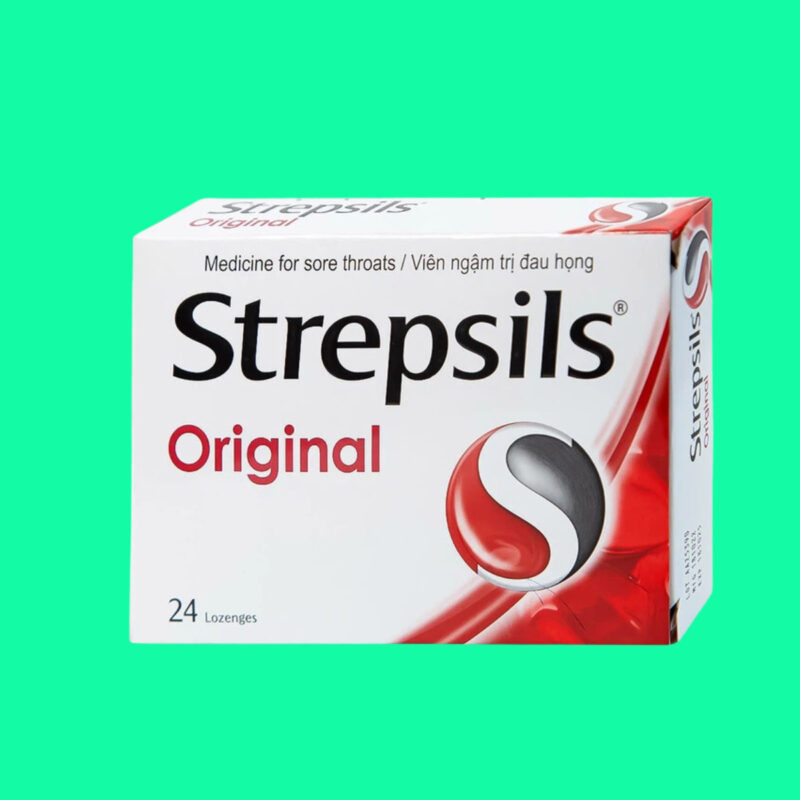 Thuốc Strepsils Original - Viên ngậm trị đau họng - Dược sĩ Lưu Văn Hoàng