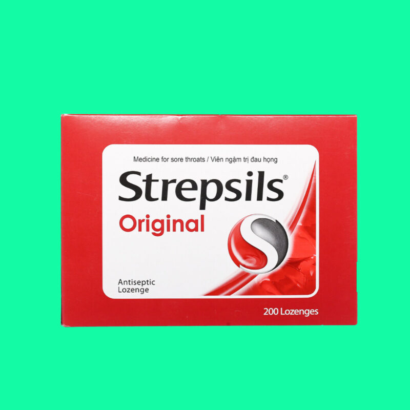 Thuốc Strepsils Original - Viên ngậm trị đau họng - Dược sĩ Lưu Văn Hoàng