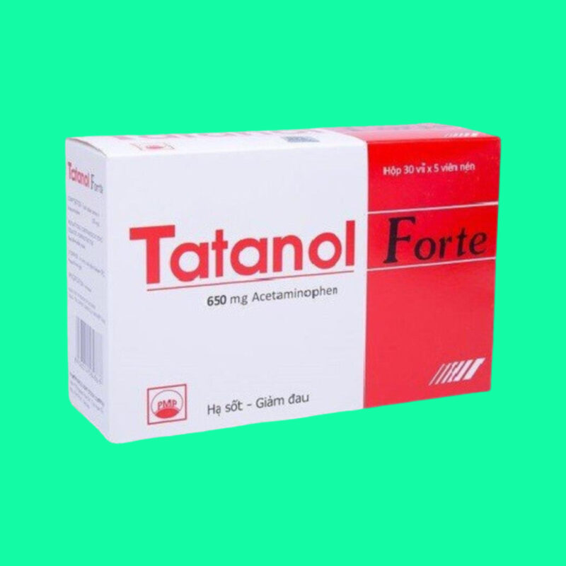 Thuốc Tatanol Forte 650mg - Giảm đau, hạ sốt - Dược sĩ Lưu Văn Hoàng