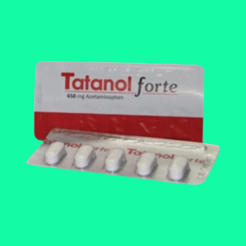 Thuốc Tatanol Forte 650mg - Giảm đau, hạ sốt - Dược sĩ Lưu Văn Hoàng
