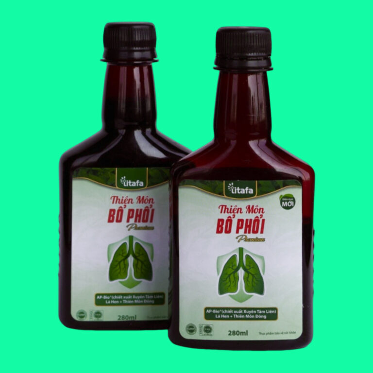 Thuốc Thiên Môn Bổ Phổi Premium 280ml - Giảm ho, đau rát họng - Dược sĩ Lưu Văn Hoàng