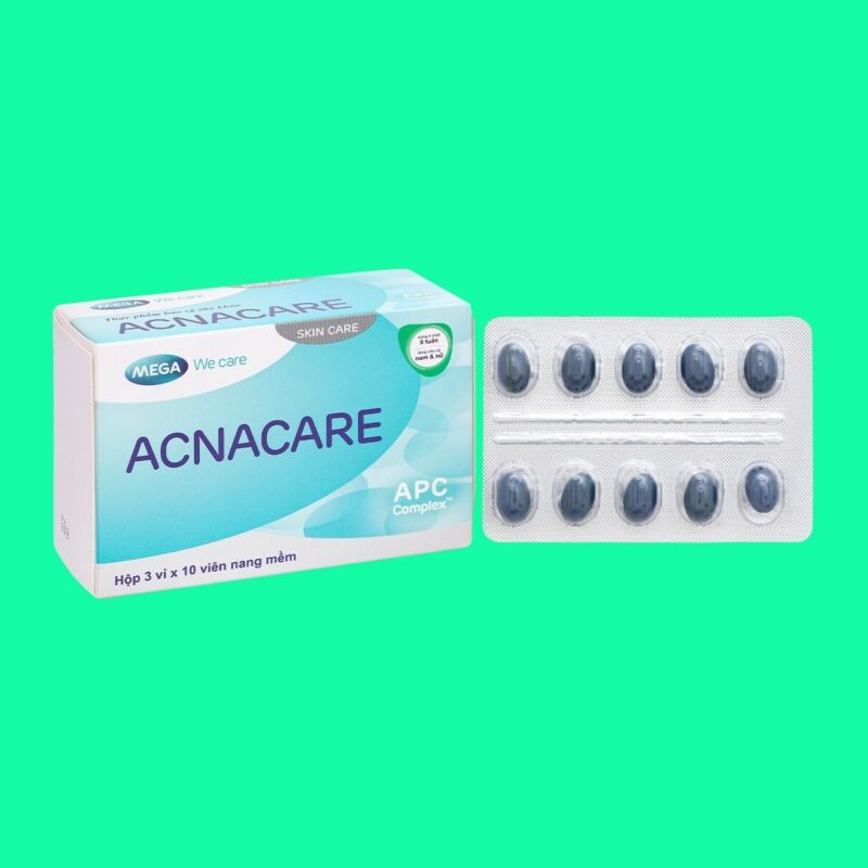 Thuốc uống ACNACARE điều trị mụn - Dược sĩ Lưu Văn Hoàng