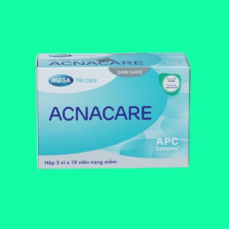 Thuốc uống ACNACARE điều trị mụn - Dược sĩ Lưu Văn Hoàng