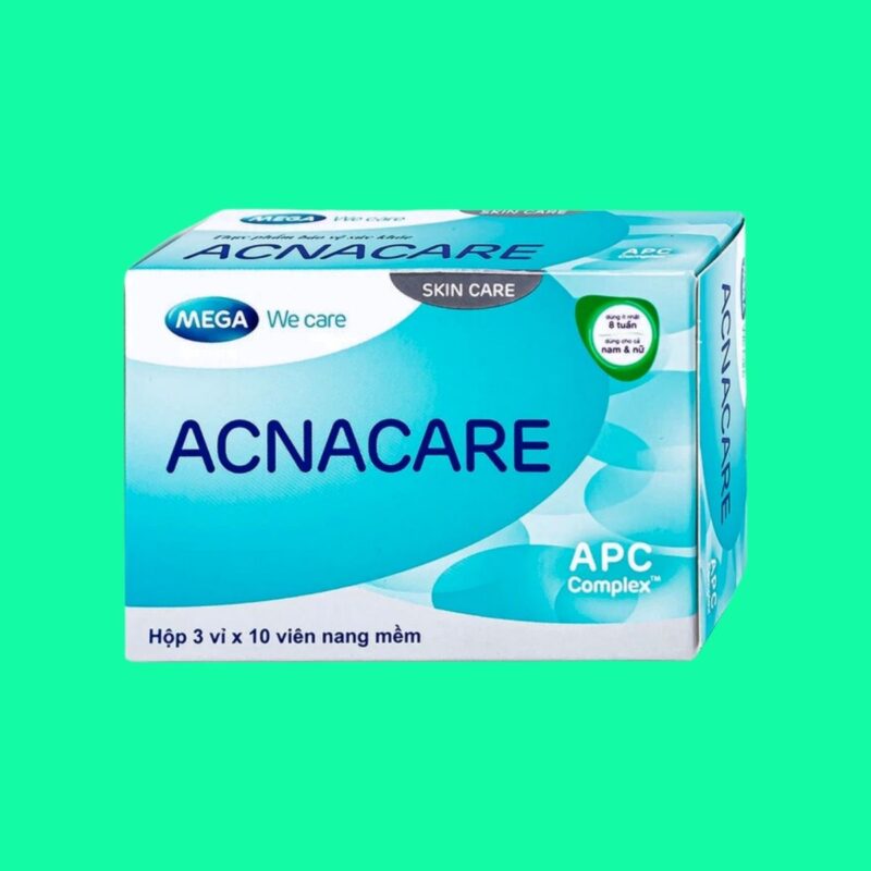 Thuốc uống ACNACARE điều trị mụn - Dược sĩ Lưu Văn Hoàng