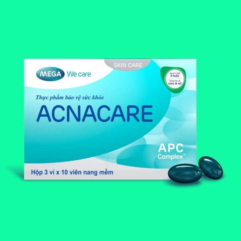 Thuốc uống ACNACARE điều trị mụn - Dược sĩ Lưu Văn Hoàng