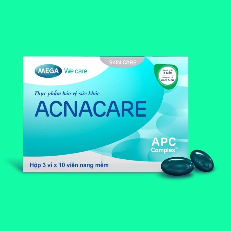 Thuốc uống ACNACARE điều trị mụn - Dược sĩ Lưu Văn Hoàng
