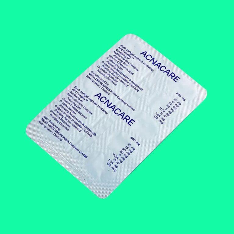 Thuốc uống ACNACARE điều trị mụn - Dược sĩ Lưu Văn Hoàng