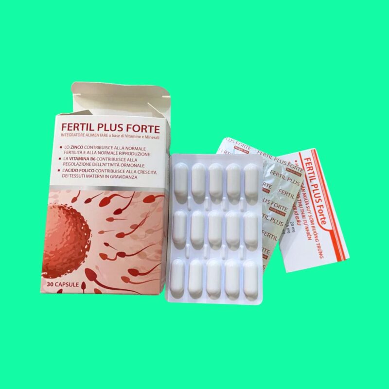Thuốc Fertil Plus Forte là thuốc gì, giá bao nhiêu? - Dược sĩ Lưu Văn Hoàng