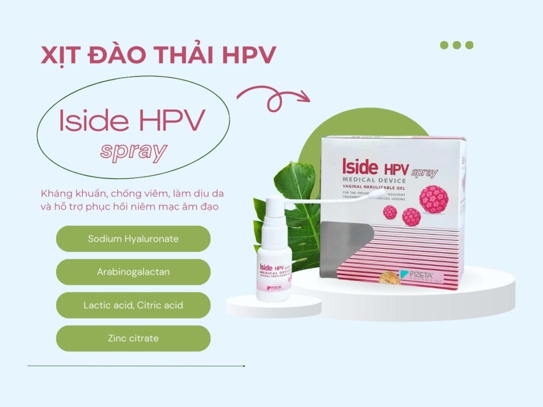 Thuốc xịt Iside HPV Spray đào thải HPV - Dược sĩ Lưu Văn Hoàng