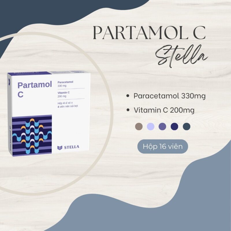 Thuốc Partamol C điều trị ho, cảm, sốt - Dược sĩ Lưu Văn Hoàng