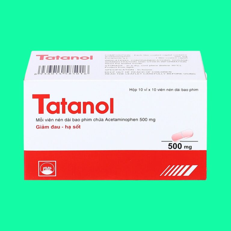 Thuốc Tatanol 500mg giảm đau hạ sốt - Dược sĩ Lưu Văn Hoàng