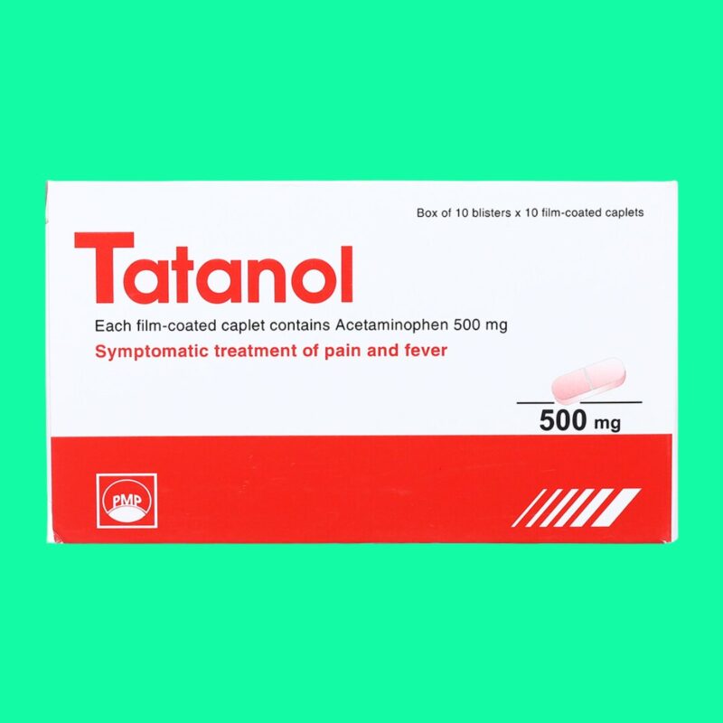 Thuốc Tatanol 500mg giảm đau hạ sốt - Dược sĩ Lưu Văn Hoàng