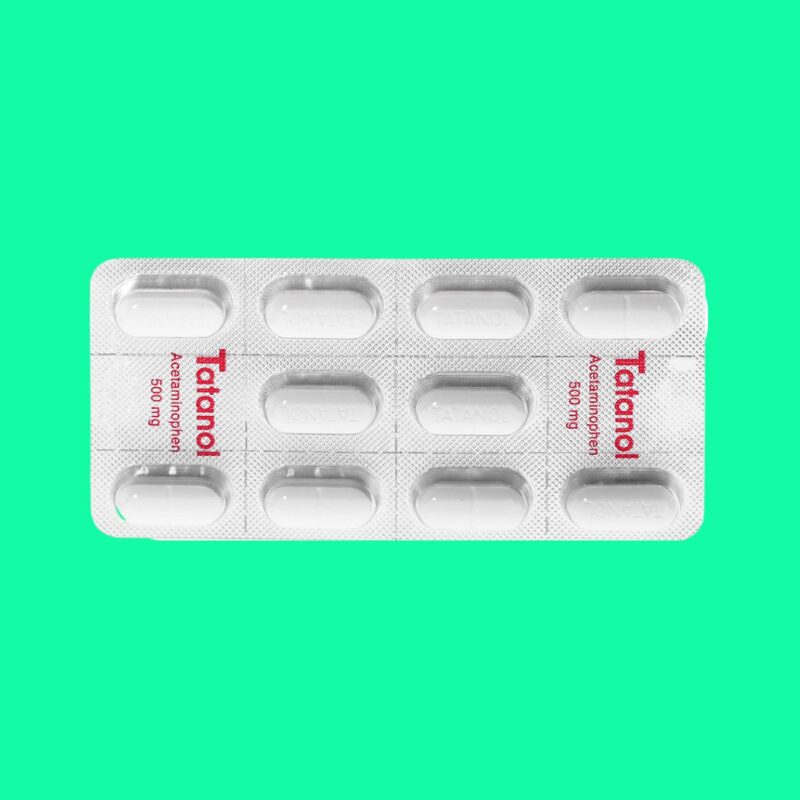 Thuốc Tatanol 500mg giảm đau hạ sốt - Dược sĩ Lưu Văn Hoàng
