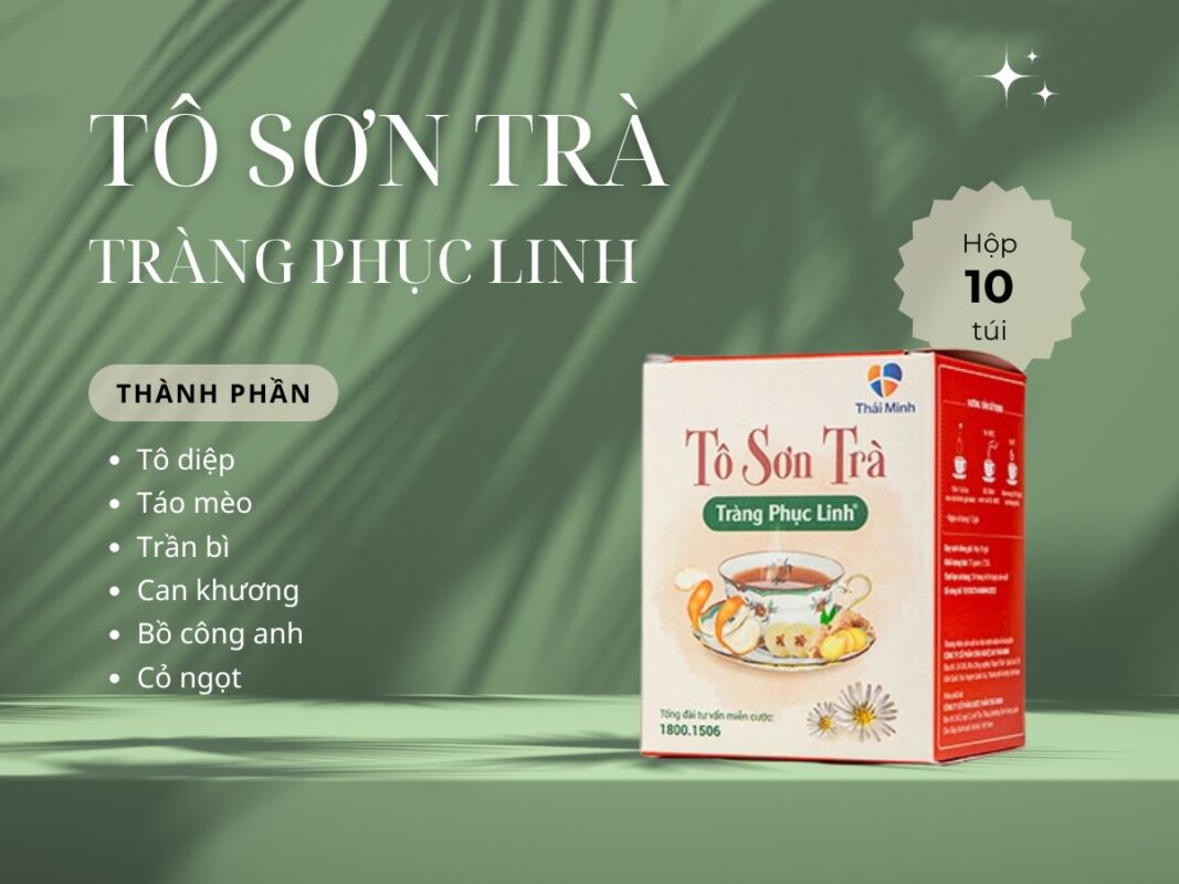 Tô Sơn Trà Tràng Phục Linh (10 gói) cải thiện tiêu hóa - Dược sĩ Lưu ...