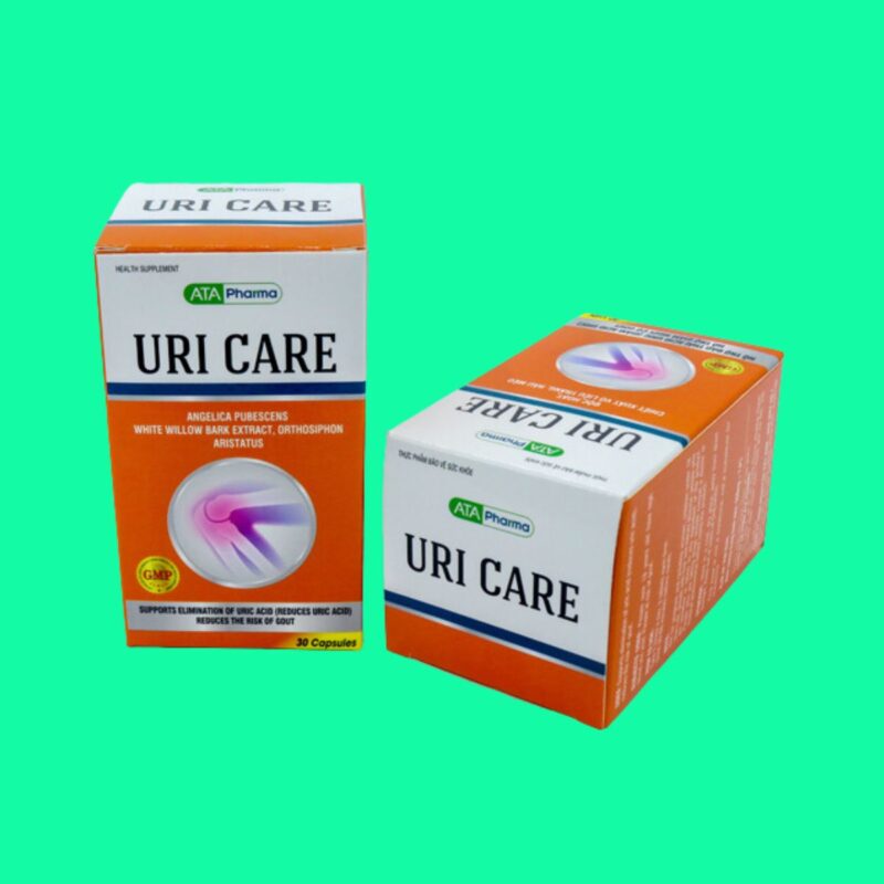 Thuốc URI CARE H/30v điều trị tăng acid uric - Dược sĩ Lưu Văn Hoàng