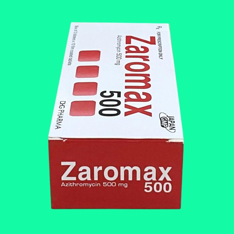 Thuốc Zaromax 500 điều trị nhiễm khuẩn nhạy cảm - Dược sĩ Lưu Văn Hoàng