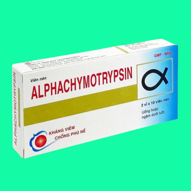 Thuốc Alpha Chymotrypsin Armephaco chống phù nề, kháng viêm - Dược sĩ ...