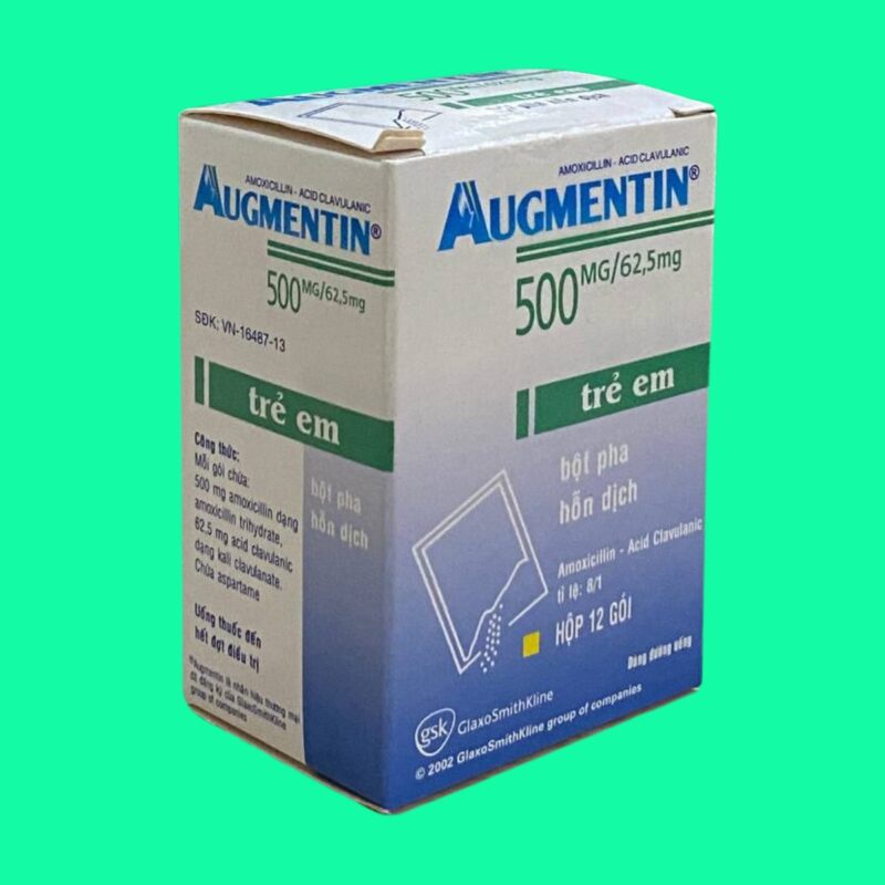 Thuốc Augmentin 500mg/62.5mg - Điều trị nhiễm khuẩn - Dược sĩ Lưu Văn Hoàng