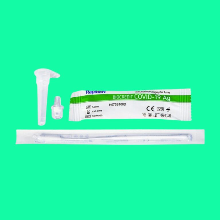 Bộ kit test nhanh Biocredit Covid-19 Ag Test hỗ trợ chẩn đoán tình ...