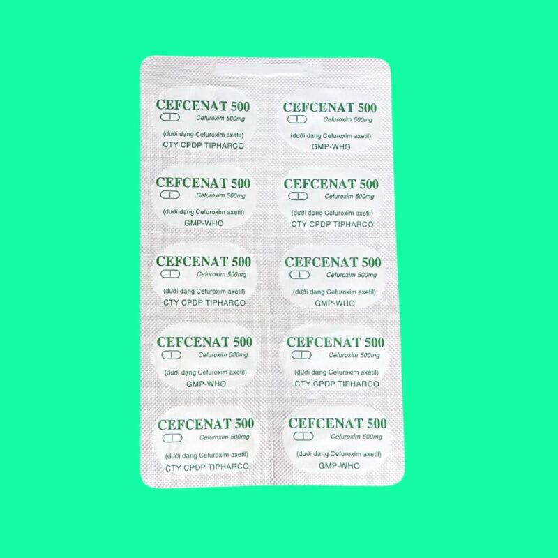 Thuốc Cefcenat 500 điều trị tình trạng nhiễm khuẩn - Dược sĩ Lưu Văn Hoàng