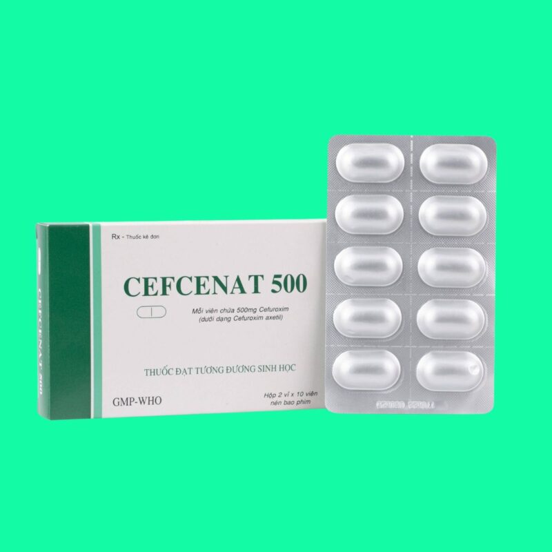 Thuốc Cefcenat 500 điều trị tình trạng nhiễm khuẩn - Dược sĩ Lưu Văn Hoàng
