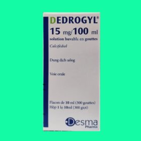 Thuốc Dedrogyl 15mg/100ml - Điều trị nhuyễn xương, còi xương và loạn ...