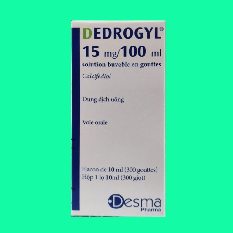 Thuốc Dedrogyl 15mg/100ml - Điều trị nhuyễn xương, còi xương và loạn ...