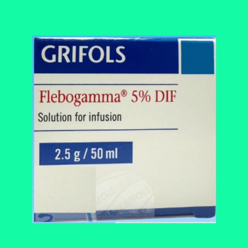 Thuốc Flebogamma 5% DIF điều trị hội chứng suy giảm miễn dịch tiên phát ...