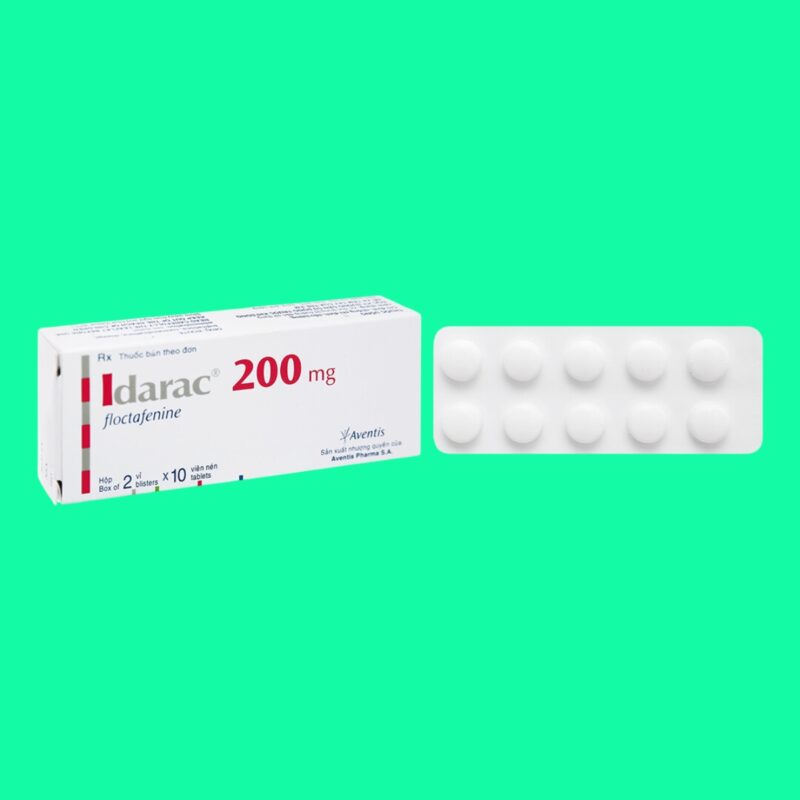 Thuốc Idarac 200mg - Điều trị đau nhẹ và vừa - Dược sĩ Lưu Văn Hoàng