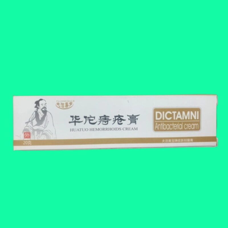 Kem bôi trĩ Dictamni Antibacterial Cream - Hỗ trợ điều trị bệnh trĩ ...