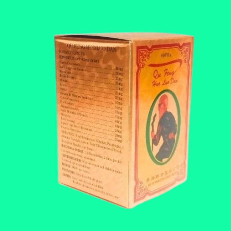 Thuốc Khu Phong Hoạt Lạc Đơn tăng cường sức khỏe xương khớp - Dược sĩ ...