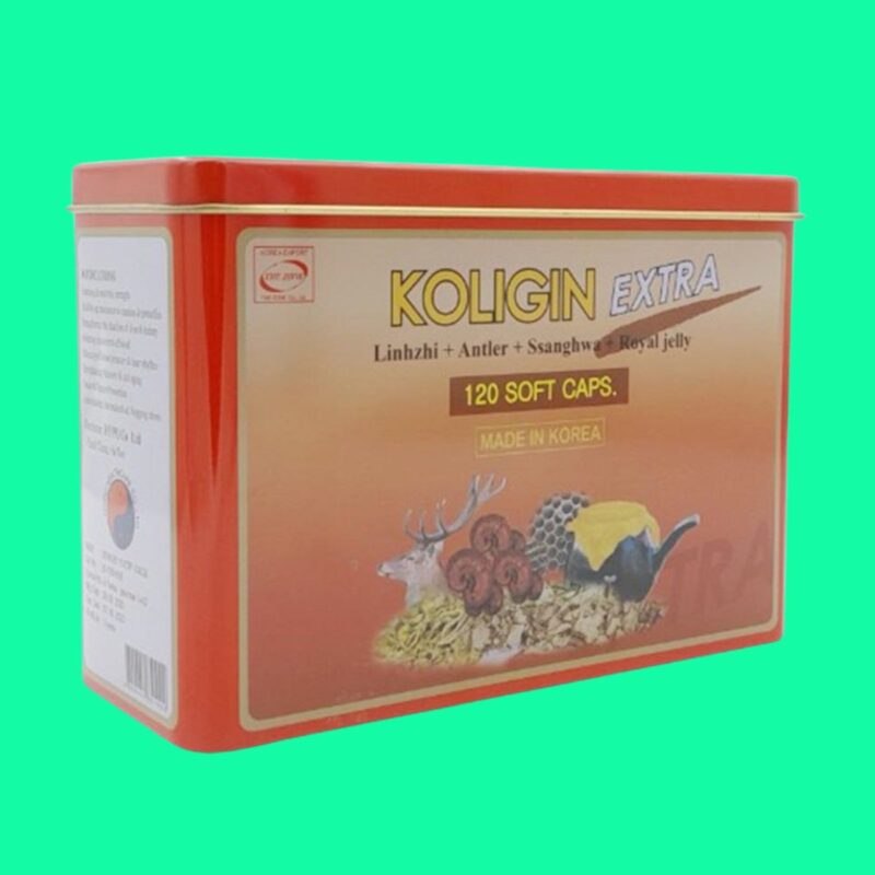 Thuốc Koligin Extra hỗ trợ tăng cường chức năng gan thận, điều hòa ...