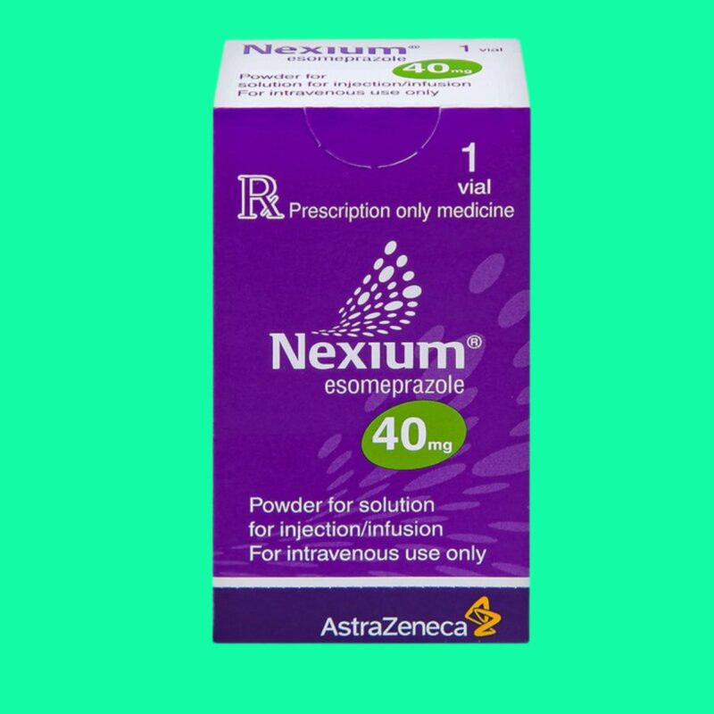 Thuốc Nexium IV 40 mg điều trị viêm thực quản trào ngược - Dược sĩ Lưu ...