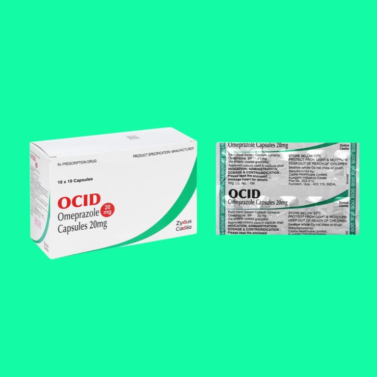 Thuốc Ocid 20mg là thuốc gì, uống trước hay sau ăn? - Dược sĩ Lưu Văn Hoàng