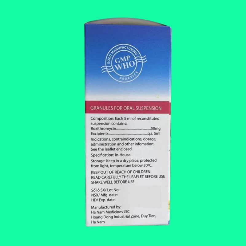 Thuốc Rexamine Susp điều trị nhiễm khuẩn - Dược sĩ Lưu Văn Hoàng