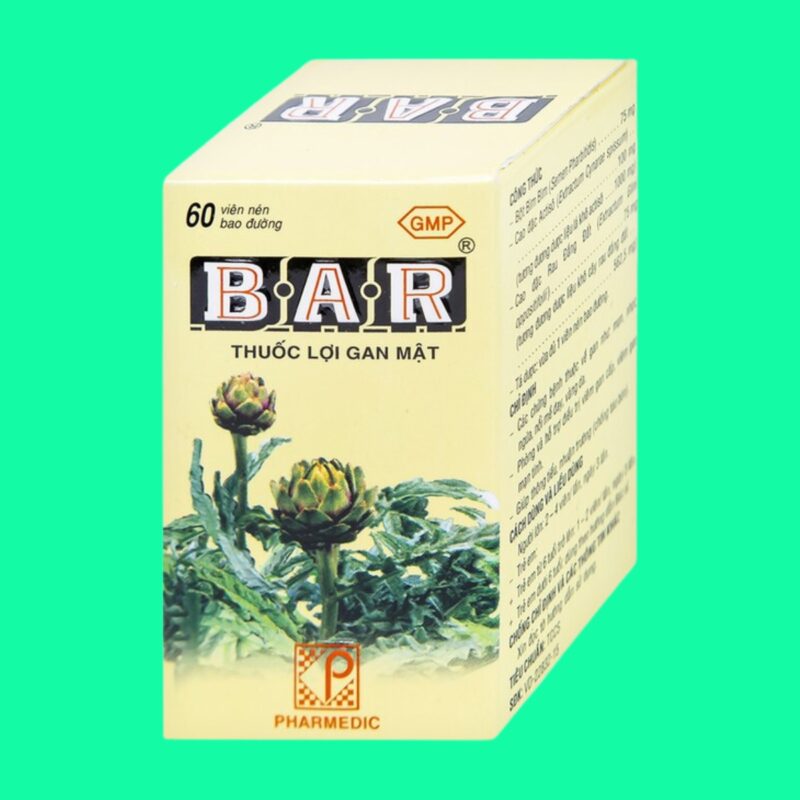 Thuốc Lợi Gan Mật Bar - Điều trị mụn nhọt, ngứa, viêm gan vàng da ...