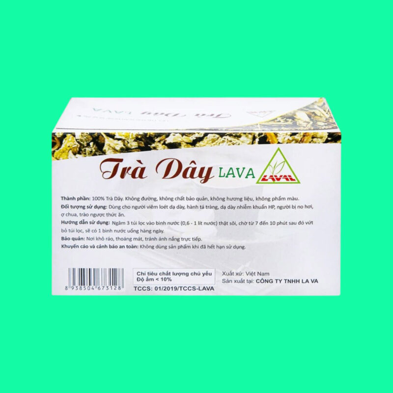 Trà Dây Lava (Hộp 30 túi) - Giải pháp cho người bị bệnh dạ dày - Dược ...