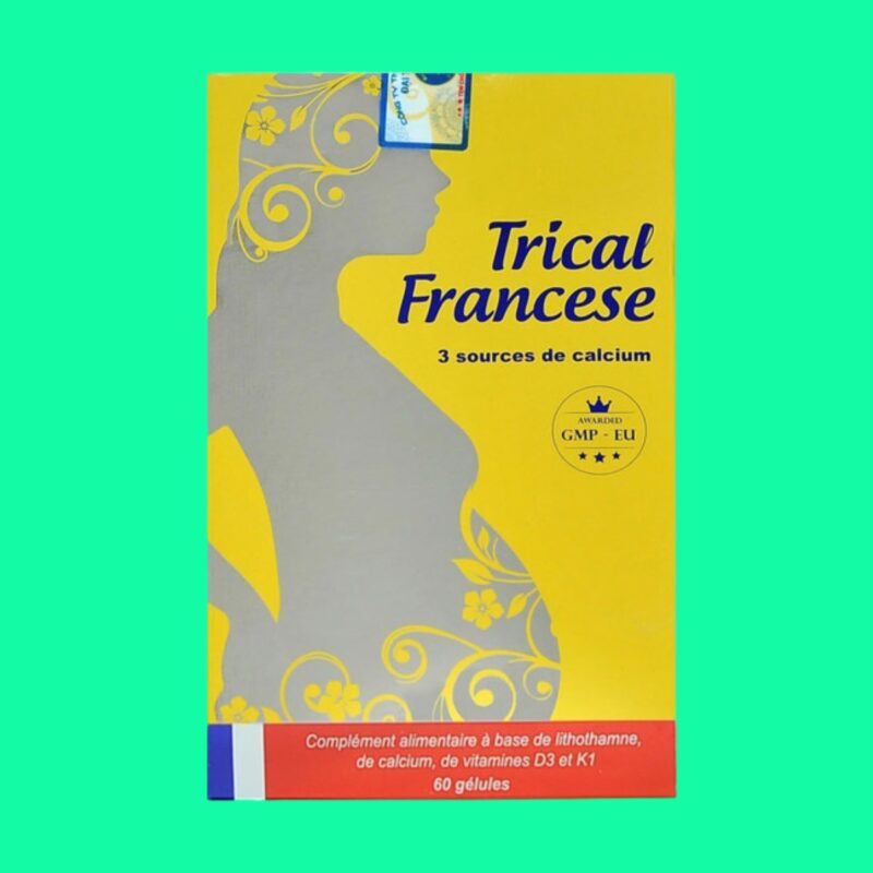 Thuốc Trical Francese - Hỗ trợ tăng cường sức khỏe xương, răng - Dược ...