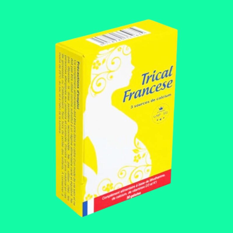 Thuốc Trical Francese - Hỗ trợ tăng cường sức khỏe xương, răng - Dược ...