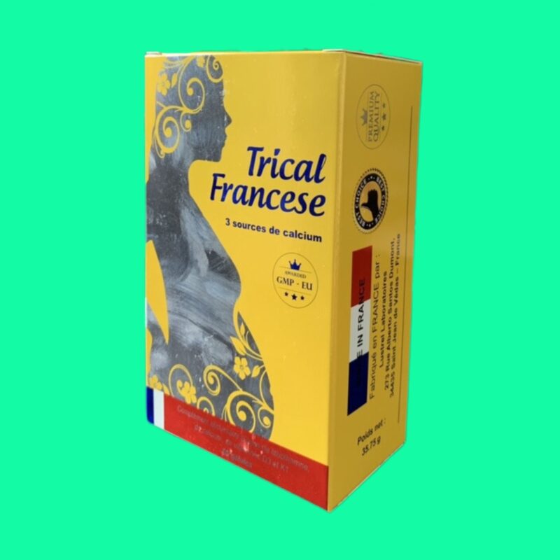 Thuốc Trical Francese - Hỗ trợ tăng cường sức khỏe xương, răng - Dược ...