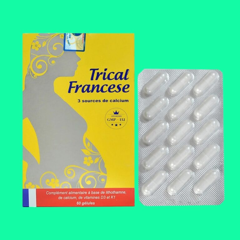 Thuốc Trical Francese - Hỗ trợ tăng cường sức khỏe xương, răng - Dược ...