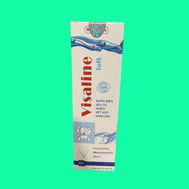 Dung dịch vệ sinh mũi Visaline Soft phòng ngừa bệnh lý tai mũi họng ...