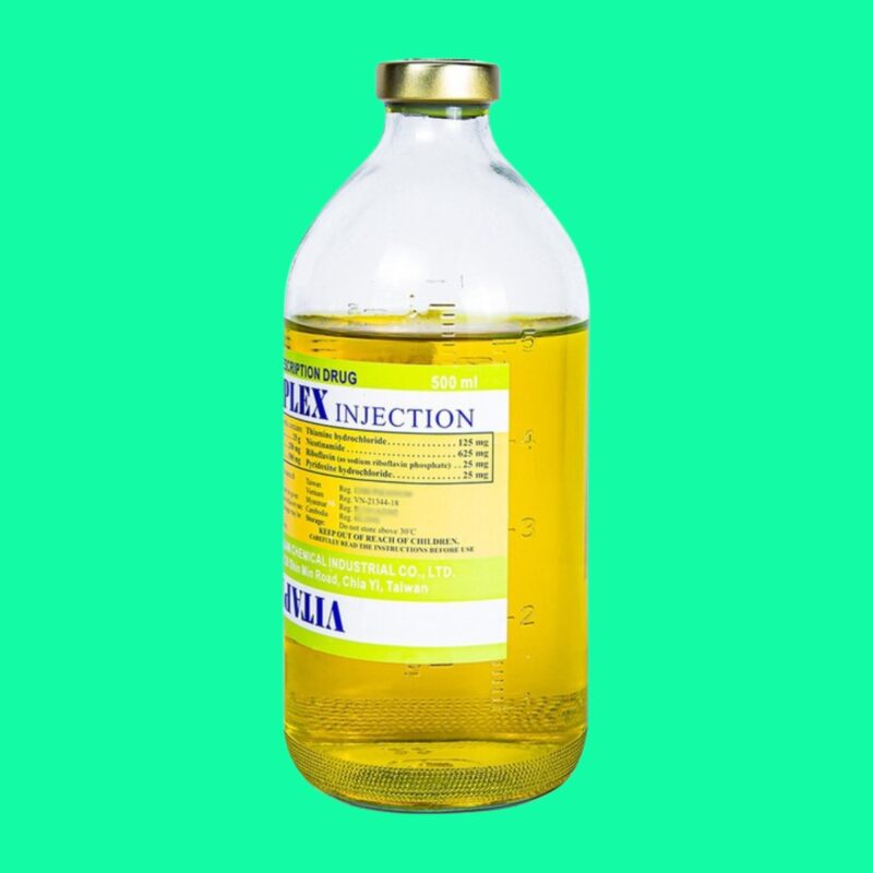 Thuốc Vitaplex Injection 500ml - Bổ sung vitamin B, C cho cơ thể - Dược ...