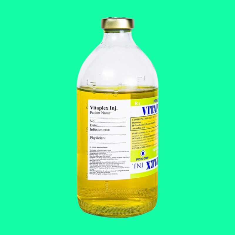 Thuốc Vitaplex Injection 500ml - Bổ sung vitamin B, C cho cơ thể - Dược ...