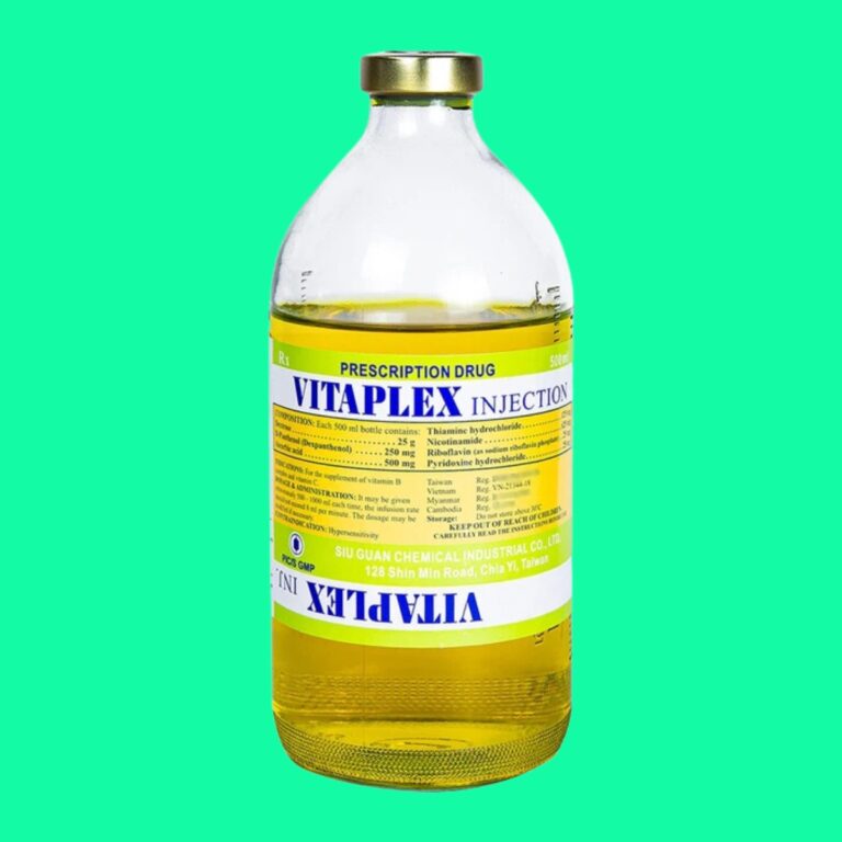Thuốc Vitaplex Injection 500ml - Bổ sung vitamin B, C cho cơ thể - Dược ...