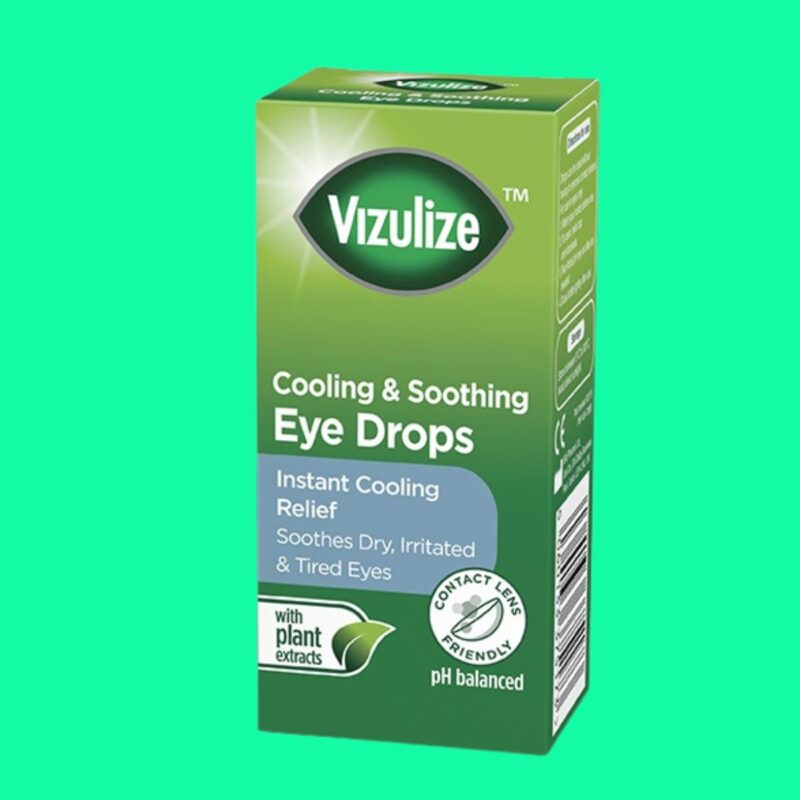 Thuốc Vizulize Cooling And Soothing Eye Drops giảm khó chịu và mệt mỏi ...