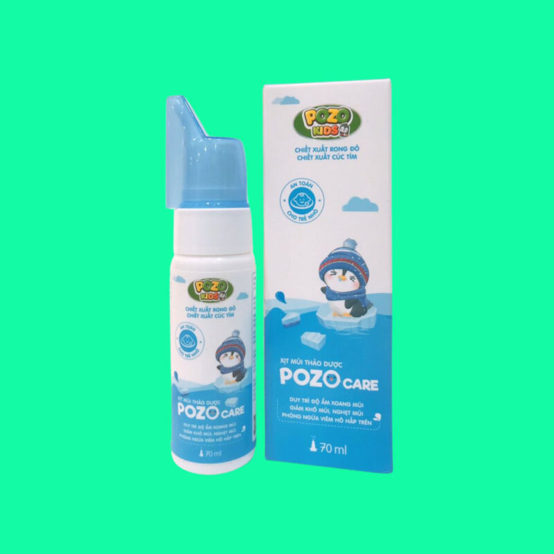 Xịt Mũi Rong Đỏ Pozo - Bảo vệ hô hấp cho bé - Dược sĩ Lưu Văn Hoàng
