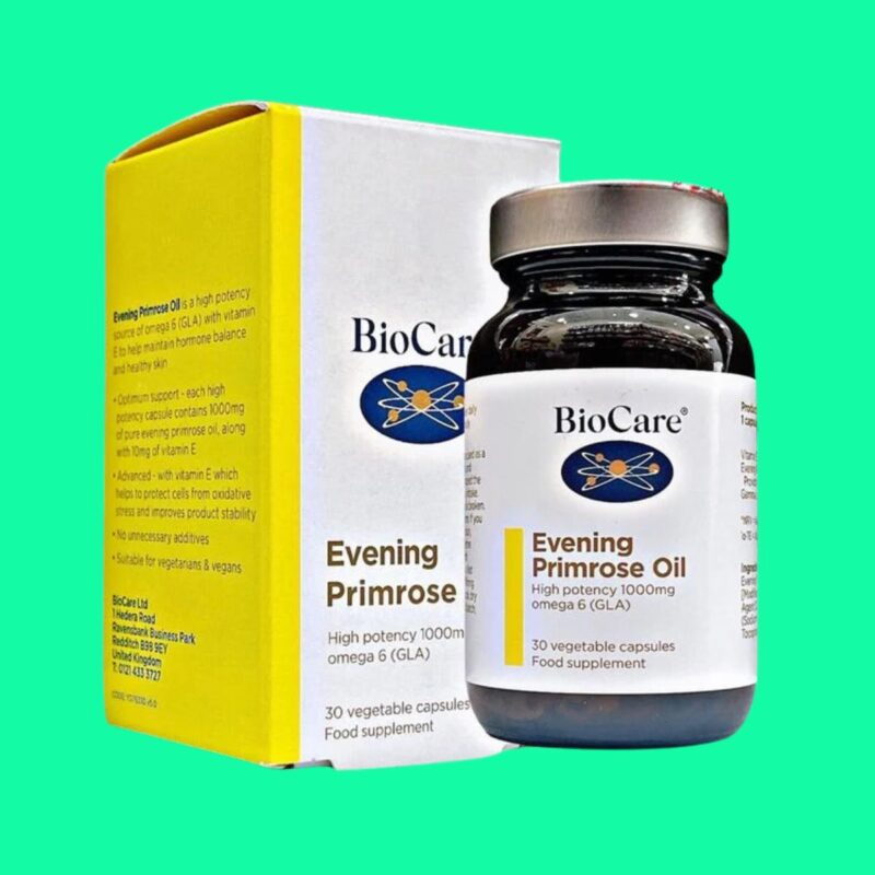 Viên hoa anh thảo Biocare Evening Primrose Oil 30V có tác dụng gì ...