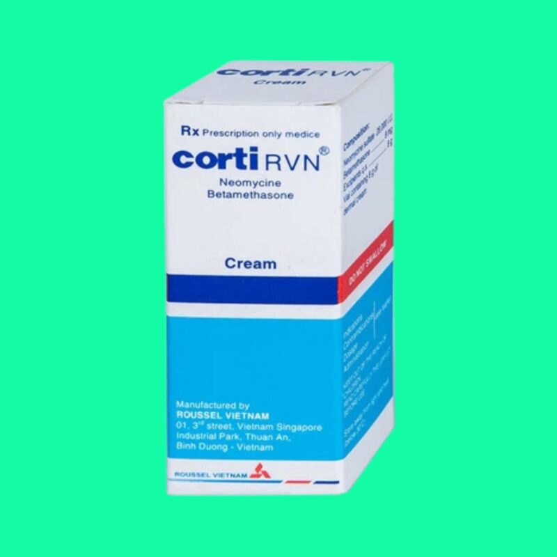 Thuốc Corti RVN 8g điều trị chàm - Dược sĩ Lưu Văn Hoàng