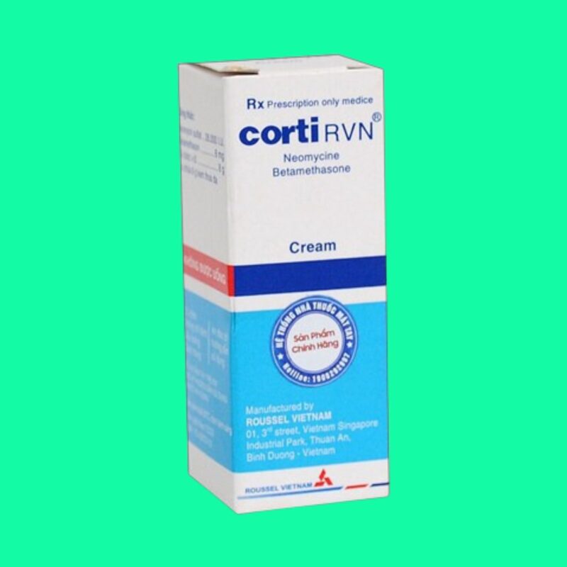 Thuốc Corti RVN 8g điều trị chàm - Dược sĩ Lưu Văn Hoàng